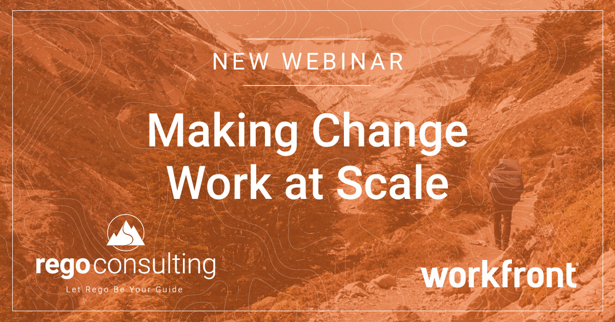 Rego Webinar - Making Change Work at Scale