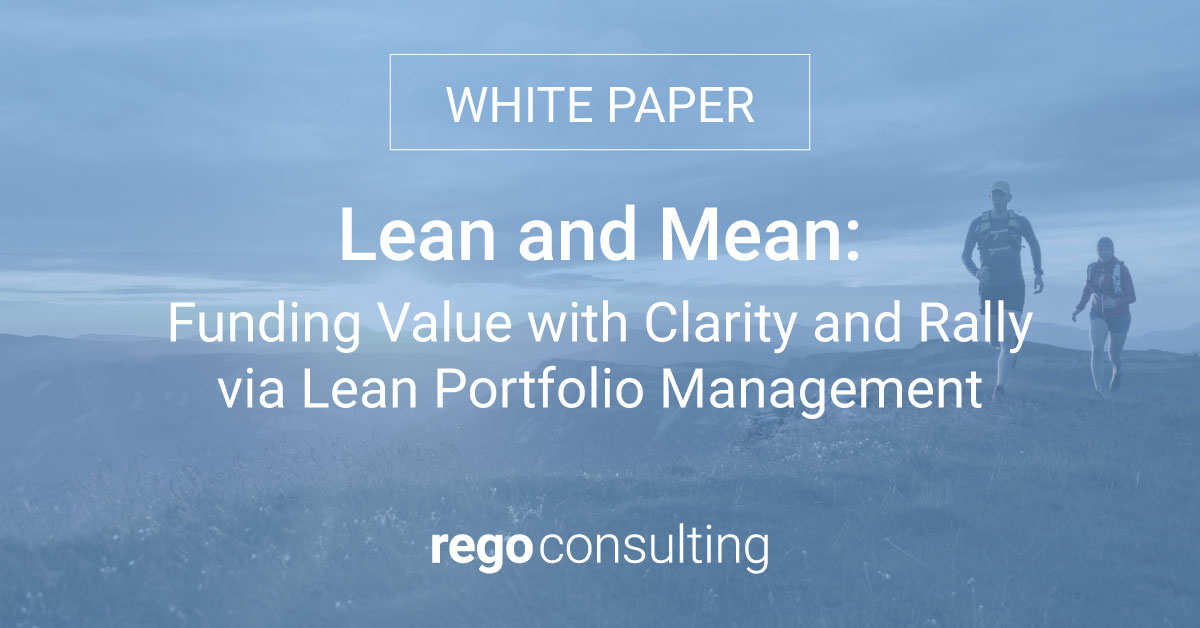White Paper - Clarity - Lean Portfolio Mgmt