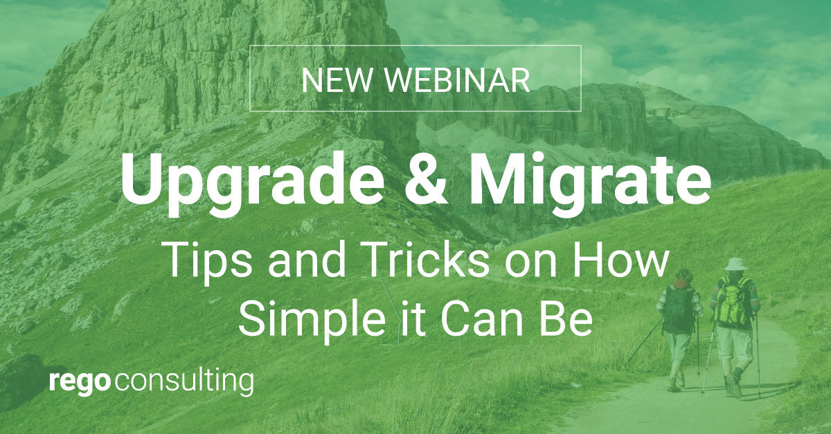 Upgrade & Migrate (Tips and Tricks to how simple it can be)