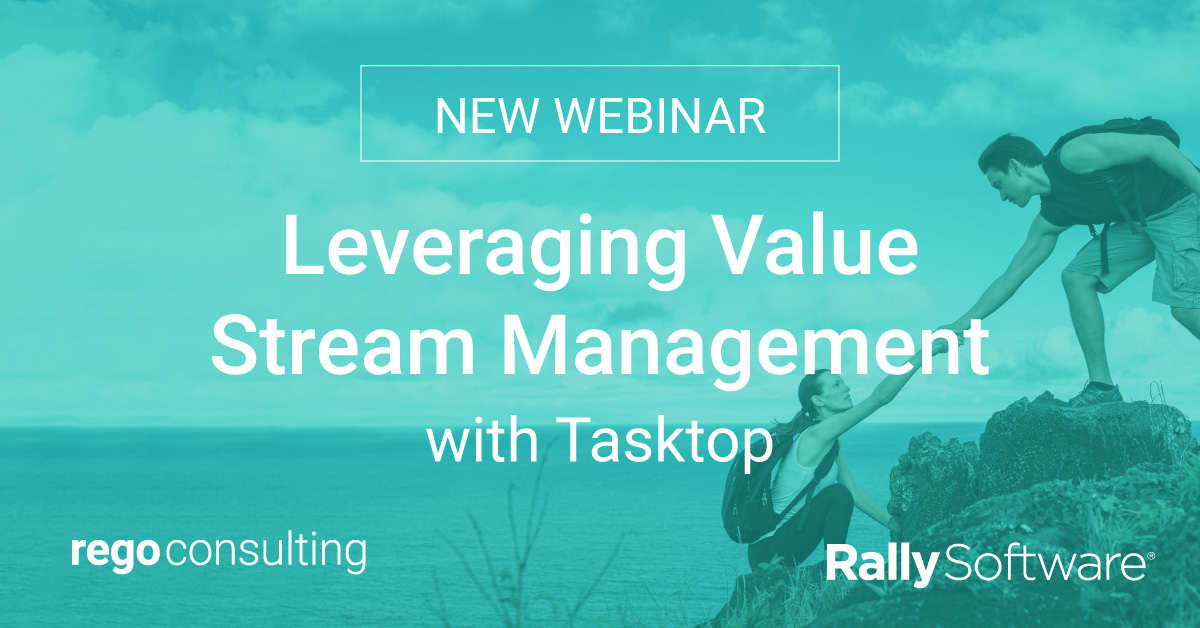 Tasktop Webinar - Leveraging Value Stream Management with Tasktop
