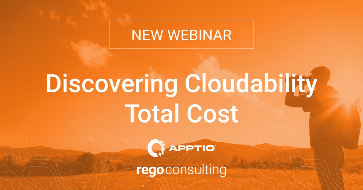 Apptio Webinar - Discovering Cloudability Total Cost
