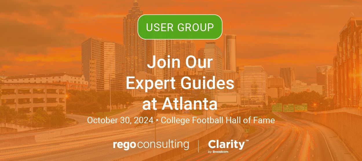 Clarity PPM - Event - Join the Atlanta User Group