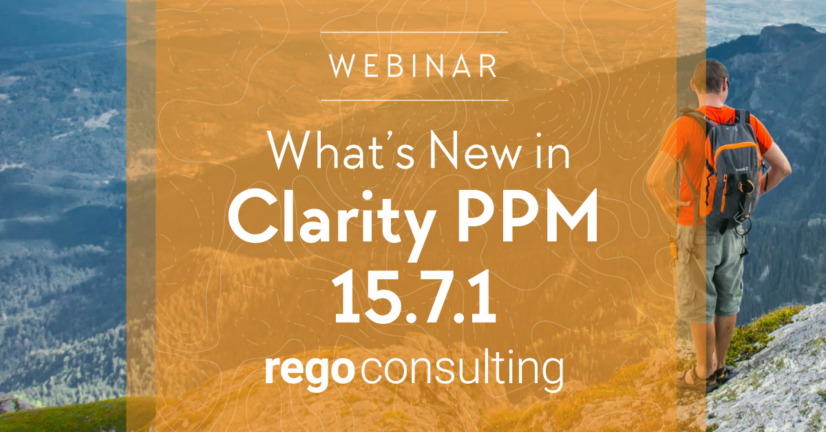 What's New in Clarity PPM 15.7.1